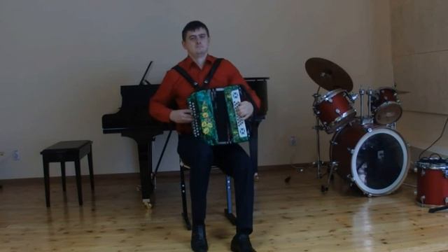 Е.Дербенко "Кубанская залихватская" исполняет Иван АДЫБАЕВ на гармони