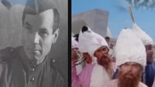 Актёры - фронтовики . Волшебная лампа Алладина.