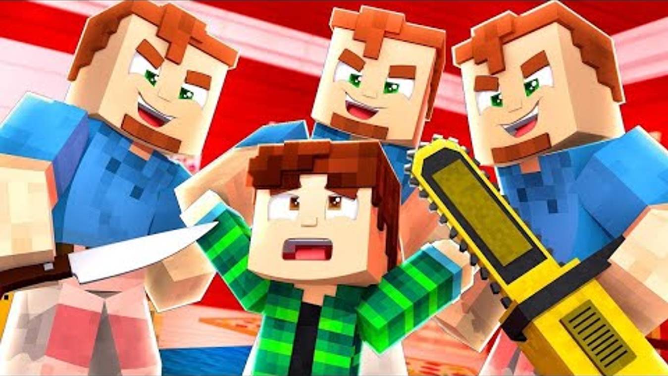 КЛОНЫ УЧИТЕЛЯ НАПАЛИ НА ДЕТЕЙ! ЗАБЫТАЯ ШКОЛА В МАЙНКРАФТ [перезалив]