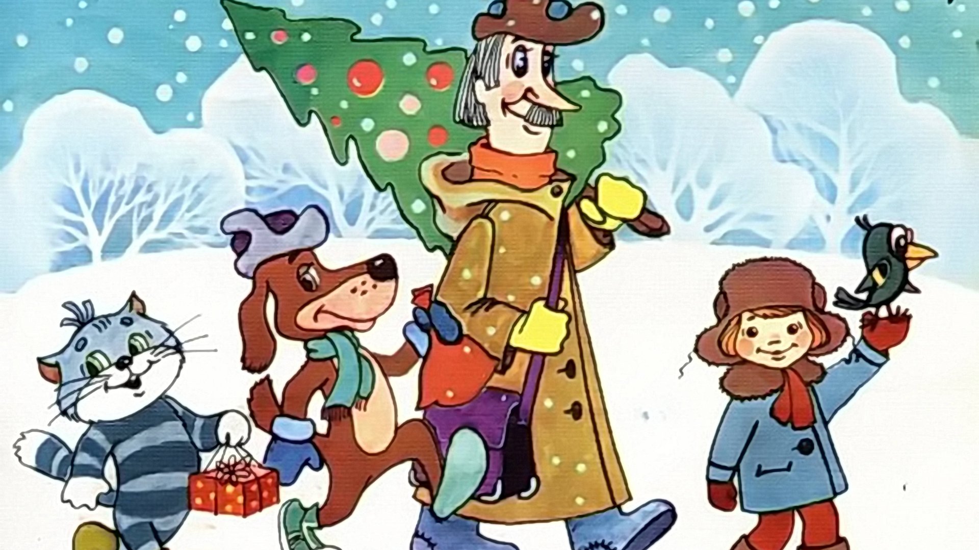 История новогодней ёлки!