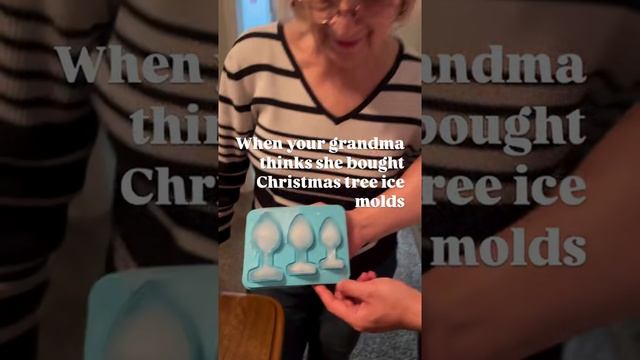 Grandma's Christmas tree ice