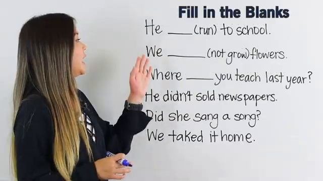 PAST PRESENT FUTURE 12 English Tenses Learn English Grammar Course