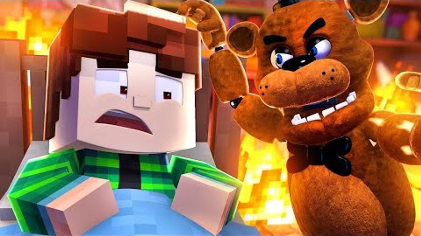 МОЯ НЯНЯ МИШКА ФРЕДДИ.EXE! МОЯ УЖАСНАЯ НЯНЯ В МАЙНКРАФТ [перезалив]