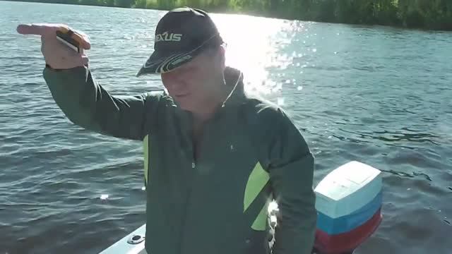 Как не оторвать якорь Брюса_ (Sea-pro 45 в действии)