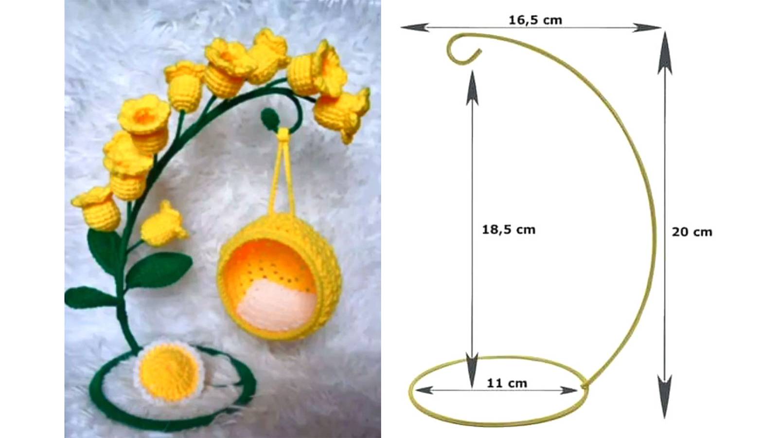 Цветочные качели Часть1