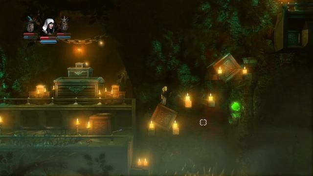 Trine Enchanted Edition. Сложное. Катакомбы Вольверкоут / Hard. Wolvercote Catacombs