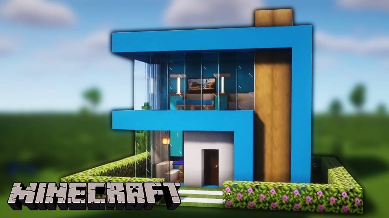 Как Построить Красивый Дом в Minecraft. Крутые постройки в майнкрафт. #майнкрафт #minecraft #майн