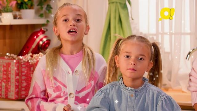 Дарья Сагалова и ее дочки поздравляют зрителей телеканала "О!" с Новым годом!