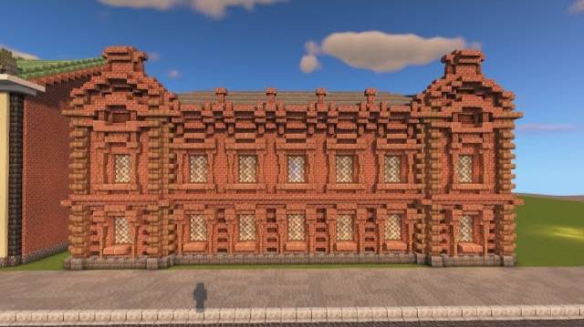 Особняк в русском стиле в майнкрафт (Российская Империя)