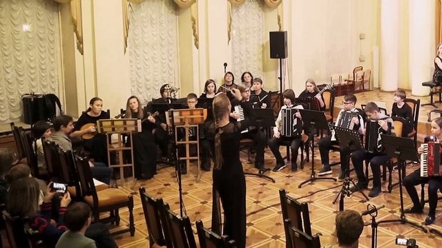 "Мультпанорама" Исп. ОРНИ ДМШ им. Мурадели, дирижёр Екатерина Малышева