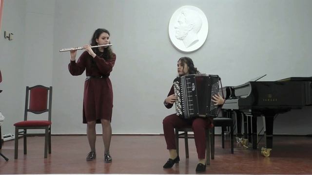 Gorka Hermosa - "Brehme" from “4 dances from Iberia” Дуэт Адалина Виллер  и Василина Смигасевич