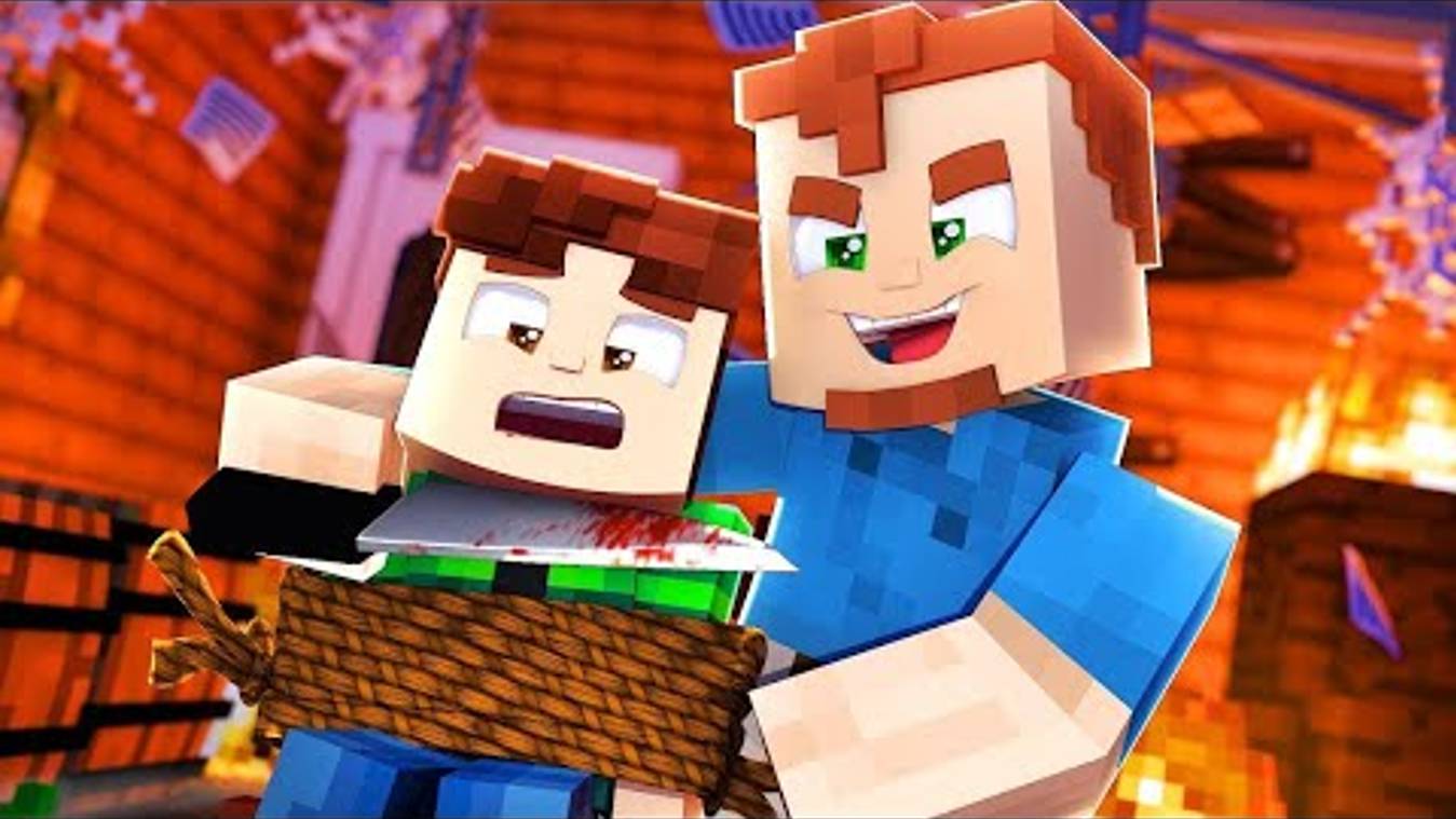 УЧИТЕЛЬ УГРОЖАЕТ ДЕТЯМ! ЗАБЫТАЯ ШКОЛА В МАЙНКРАФТ [перезалив]