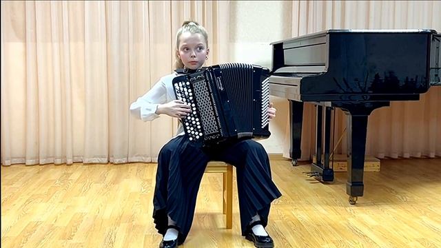 М. Блантер (обр. Н. Корецкого) Вальс "В лесу прифронтовом" Ульяна Ковач (баян) г. Ростов на Дону