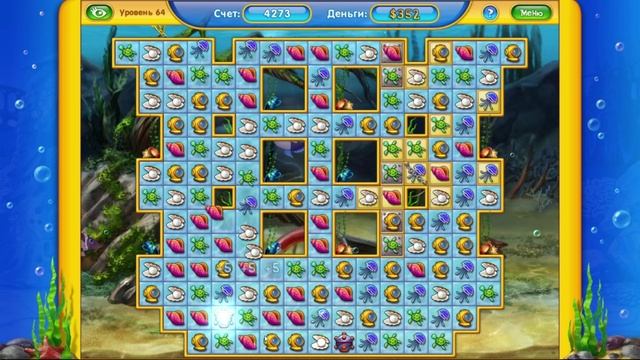 Fishdom 2 Уровень 64