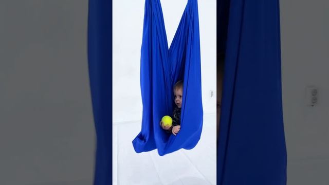 Детский сенсорный развивающий гамак из 100%.  yogstore.ru +79093222030 #yoguru