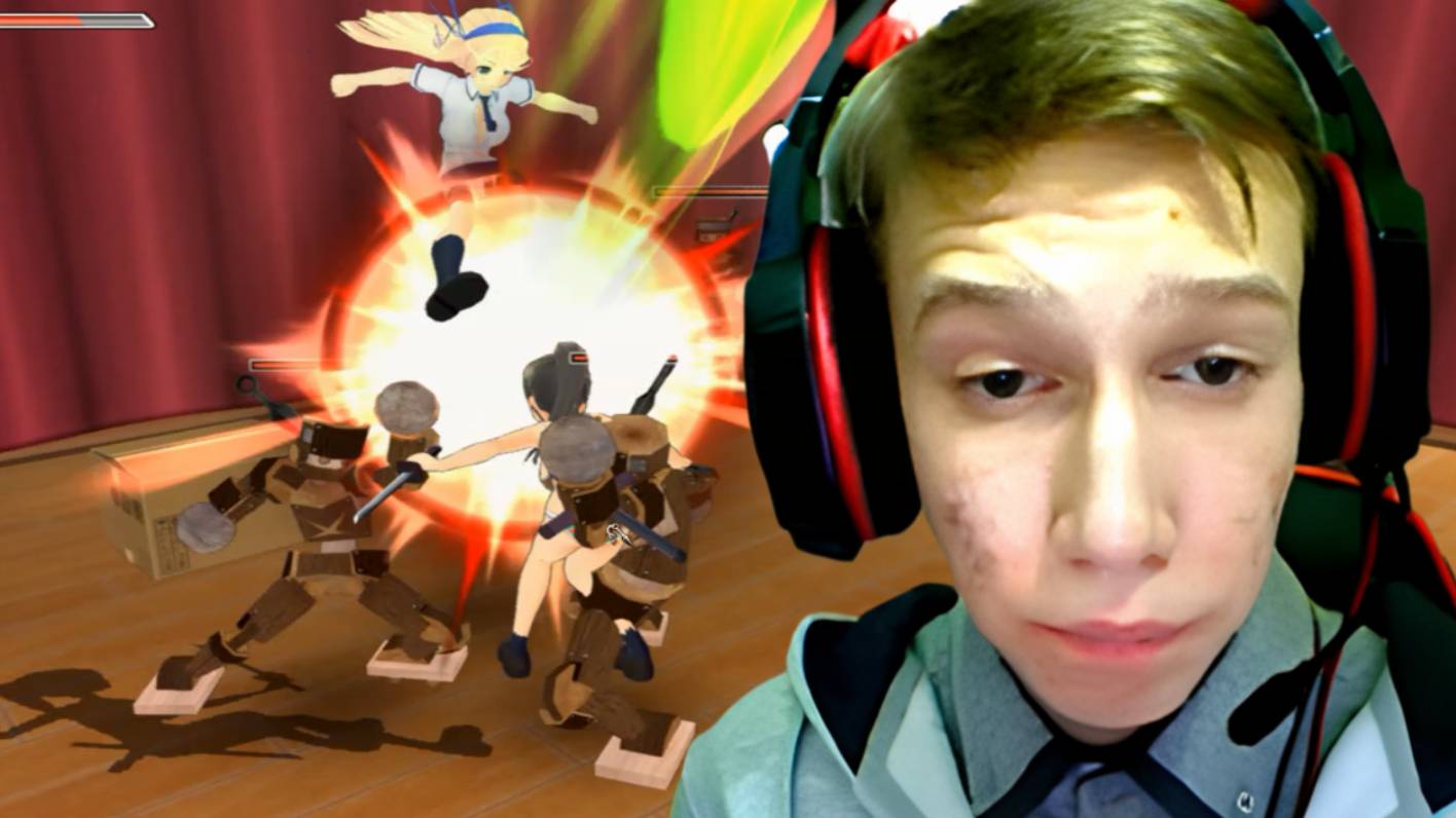 НЕПОНЯТНЫЕ КОМБО [Академия Ханзо]|SENRAN KAGURA SHINOVI VERSUS #1