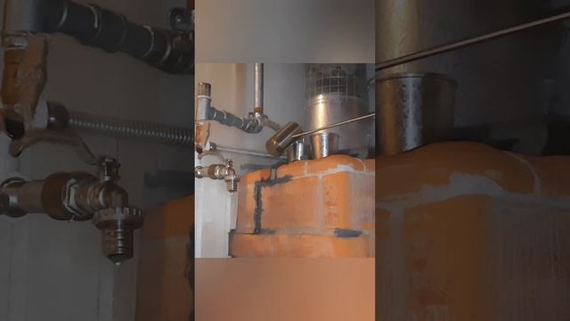 ЗАЛИВАЮ КАМЕНКИ печи Aston 20 inox в кирпичной облицовке