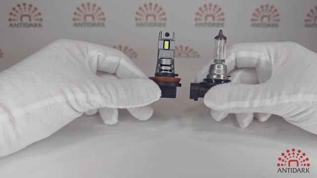 Лампы LED HB3 на замену стандартным галогенкам в ПТФ