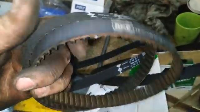 замена ремня ГРМ и помпы Skoda Fabia 2 CGGB 1.4 (polo 1.4)