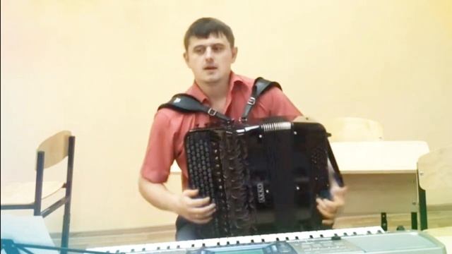 "Там, за синей рекой." Слова и музыка Ивана Адыбаева. Исполняет Иван Адыбаев.