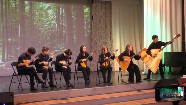 А.Шалов Вариации на тему РНП "Во лесочке комарочков много уродилось" Септет балалаечников НОККиИ