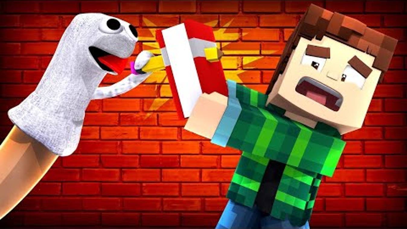 ЗЛОЙ НОСОК ХОЧЕТ МЕНЯ ПРИКОНЧИТЬ! БАЛДИ В МАЙНКРАФТ [перезалив]