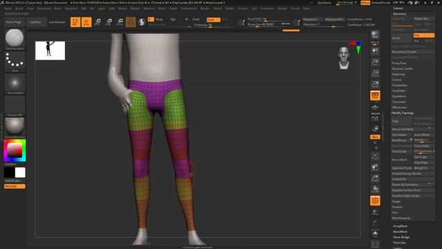Zbrush для начинающих 002 ｜ Основы моделирования Casey Neistat