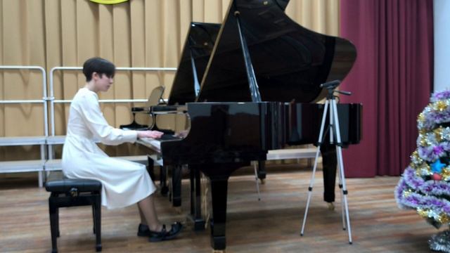 Ф. Лист - Этюд «Охота» из «Больших этюдов по Паганини». Исполняет Соловьёва Екатерина (8 класс)