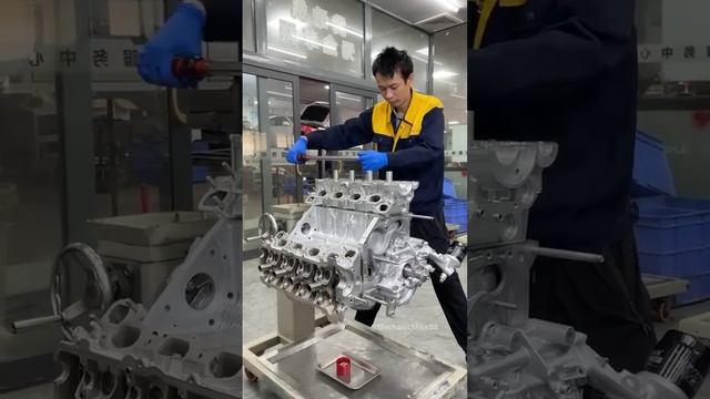 Сборка двигателя Lexus LS430 V8