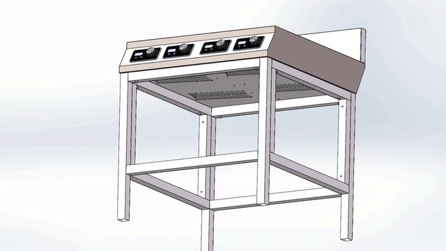 Сборка индукционной плиты