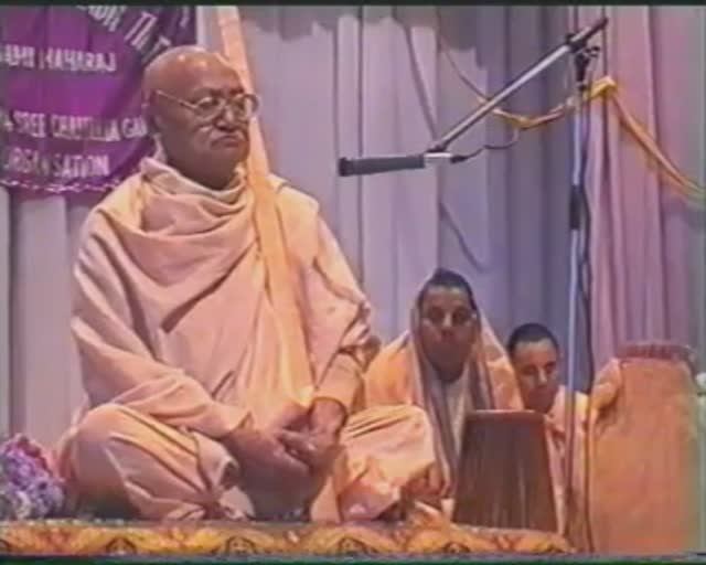 Москва 1999 - часть 4. Его Божественная Милость Шрила Бхакти Валлабха Тиртха Госвами Махараджа