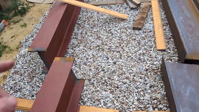 Изготовление и проектирование навеса 12х12м с тэльфером