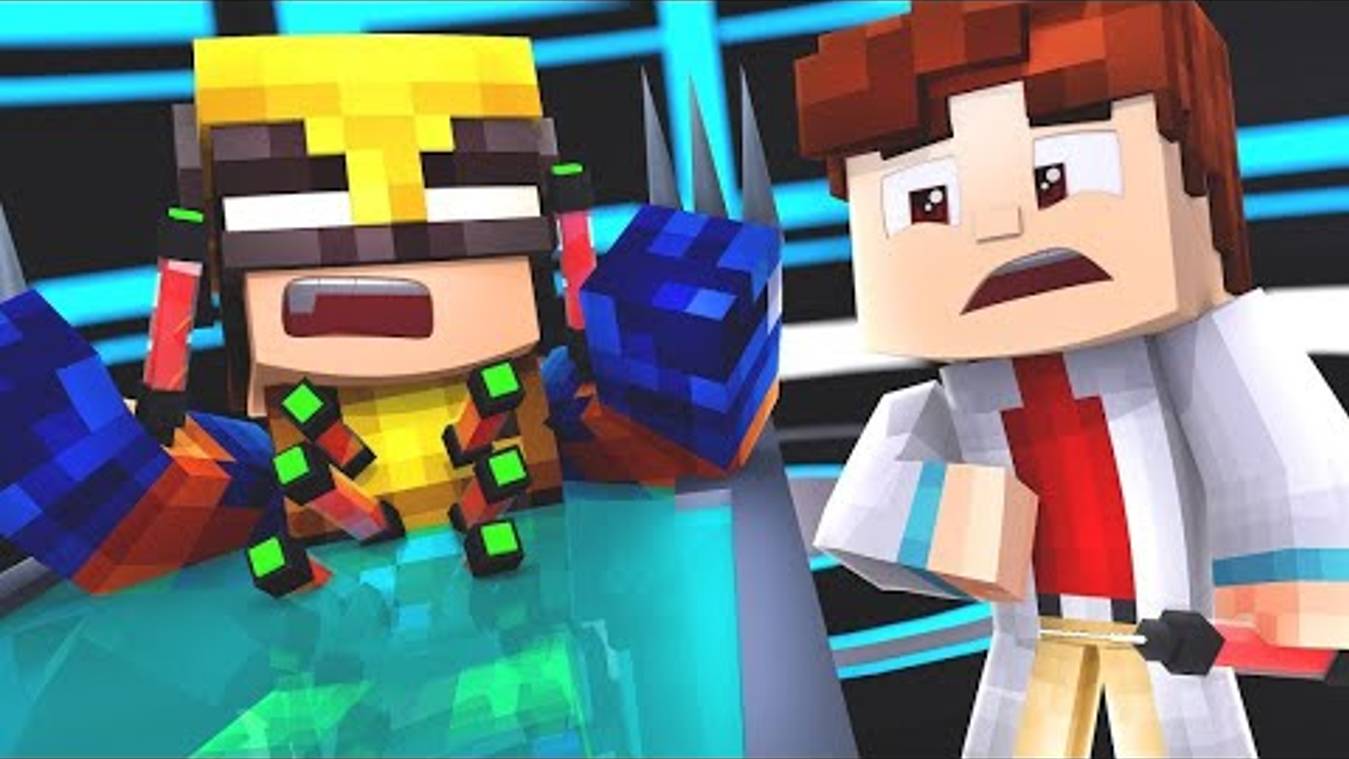 РЕБЕНОК СТАЛ РОСОМАХОЙ! ЮНЫЕ МСТИТЕЛИ В МАЙНКРАФТ [перезалив]