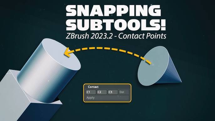 Привязка вложенных инструментов к другим вложенным инструментам с помощью Contact и транспонирования