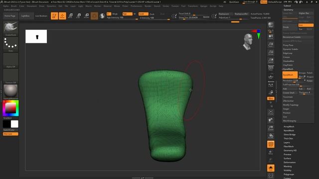 Zbrush для начинающих 004 ｜ Основы моделирования Casey Neistat