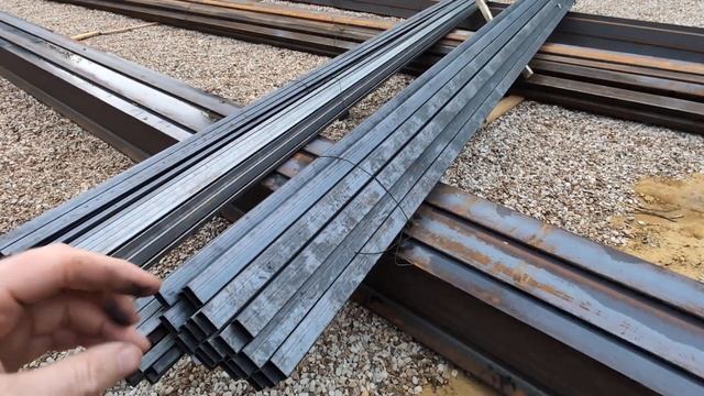 Способ  как убрать черный налет на профильной трубе. Строительство автонавеса