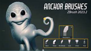 Кисти-привязки - Перемещайте, вращайте, масштабируйте, раздувайте и скручивайте между двумя точками