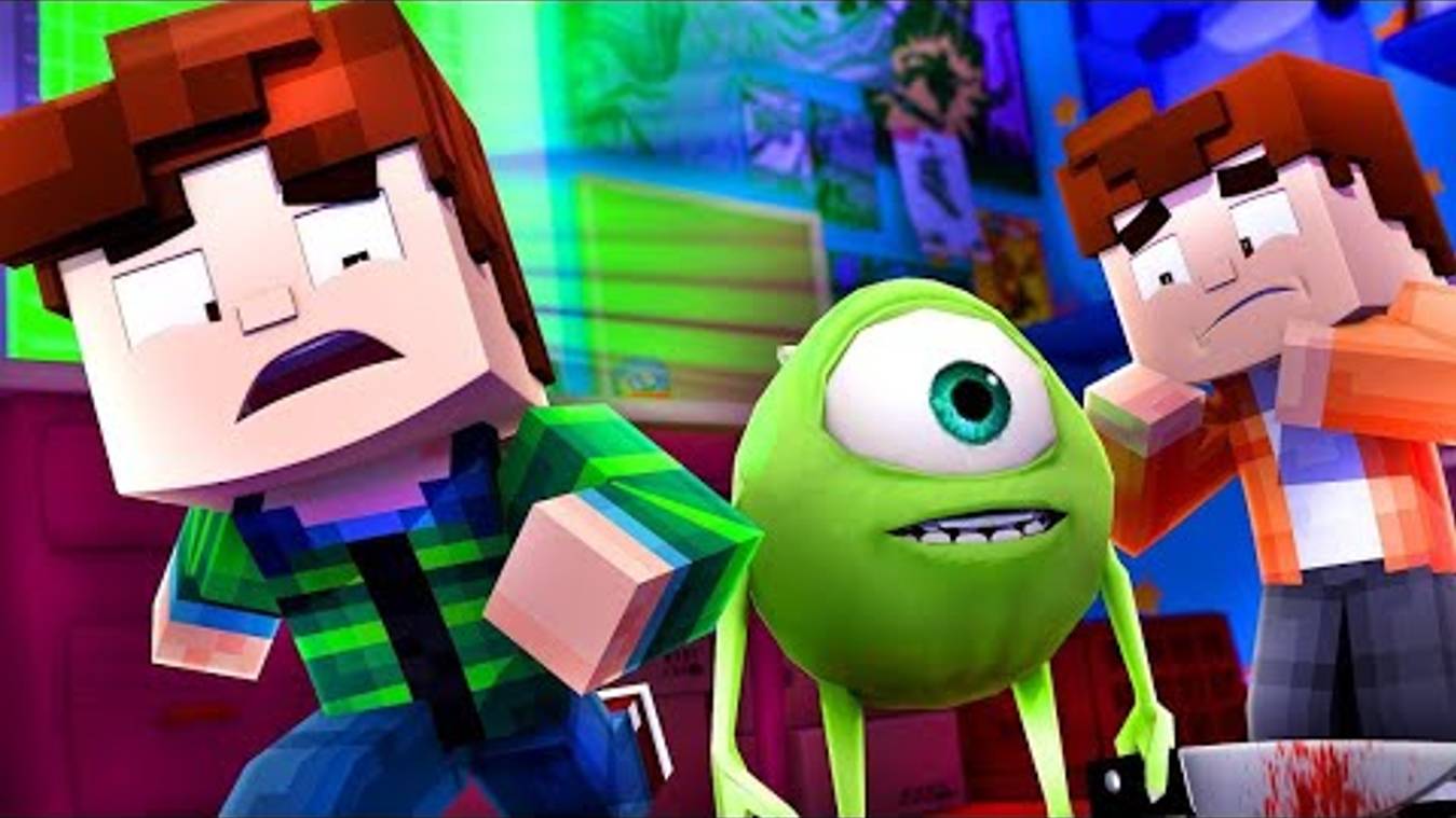 МОЯ НЯНЯ ПРИШЕЛЕЦ МАЙК ВАЗОВСКИЙ! МОЯ УЖАСНАЯ НЯНЯ В МАЙНКРАФТ [перезалив]