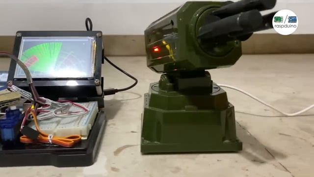 Arduino Missile Defense Radar System in ACTION