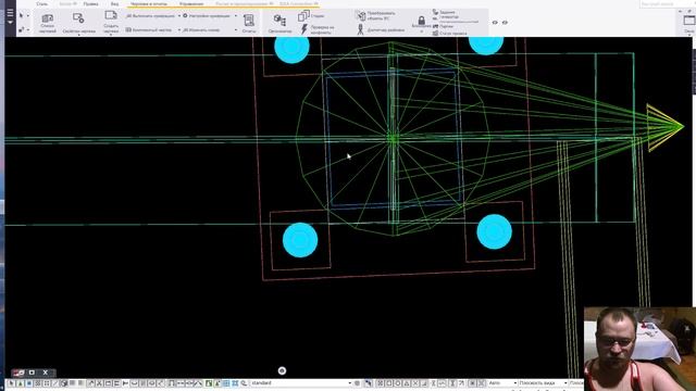 Проектирование навеса 11х11. Откатные ворота. Часть 5