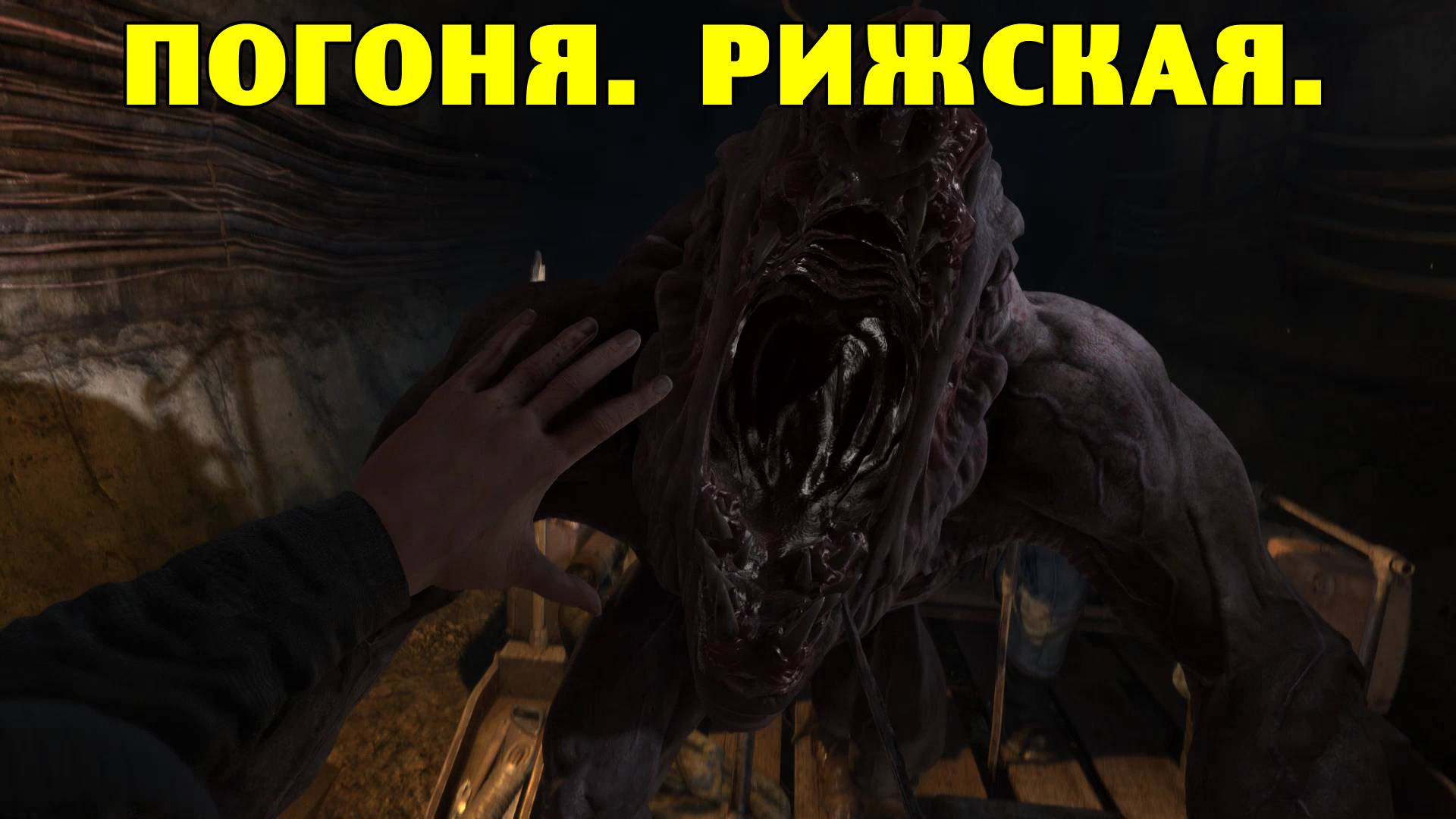 Метро-2033.  Погоня.  Рижская.