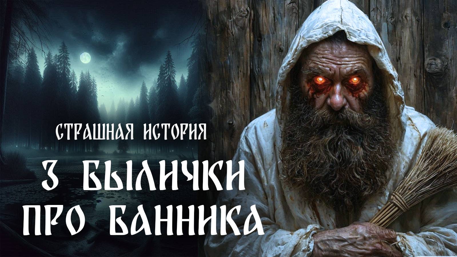Страшная история "3 былички про банника"