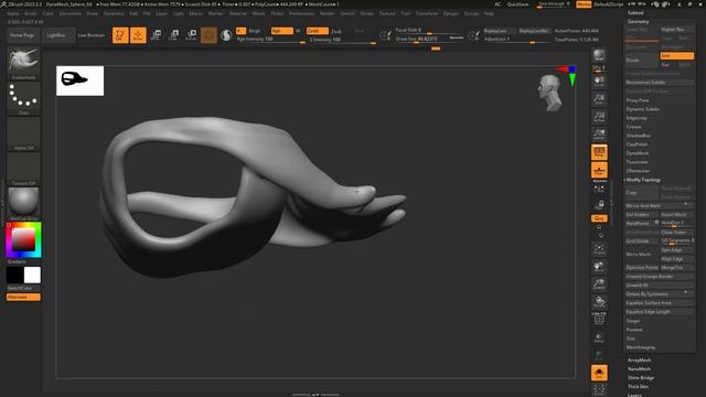 Давайте смоделируем в 3D некоторые персонажи из Primal в Maxon Zbrush - 003