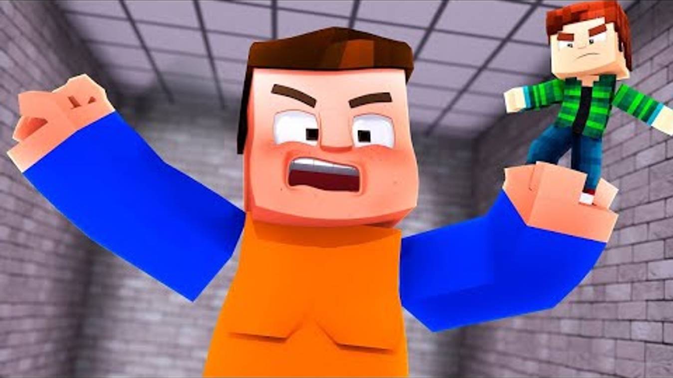 КАК ПОБЕДИТЬ ХУЛИГАНА?! БАЛДИ В МАЙНКРАФТ [перезалив]