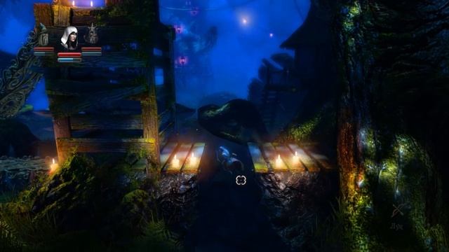 Trine Enchanted Edition. Сложное. Деревня Брэмблстоук / Hard. Bramblestoke Village