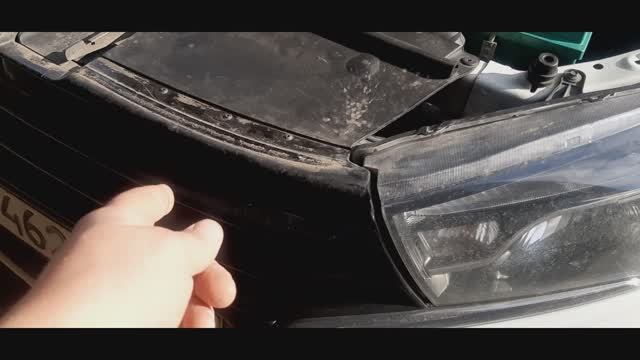 Лайфхаки. Резинка на капот лада веста