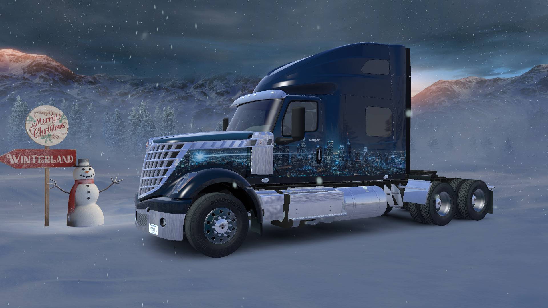 157 / ATS V1.53 / Новогодний ивент / International LoneStar