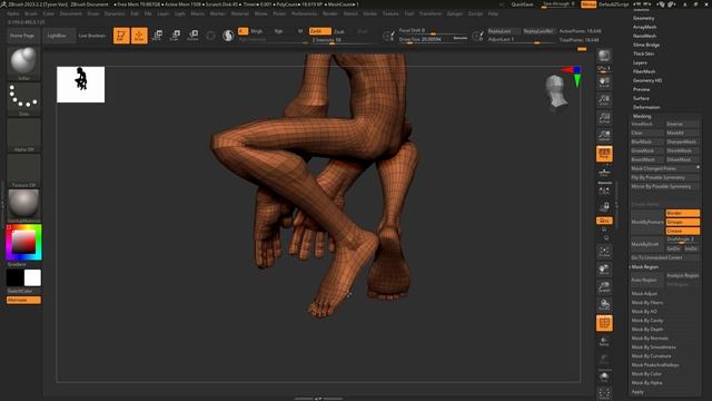 004 Zbrush для начинающих ｜ Основы моделирования Gollum