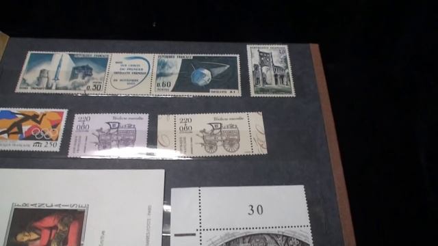 Альбом с моими почтовыми марками Франции (номер 2)