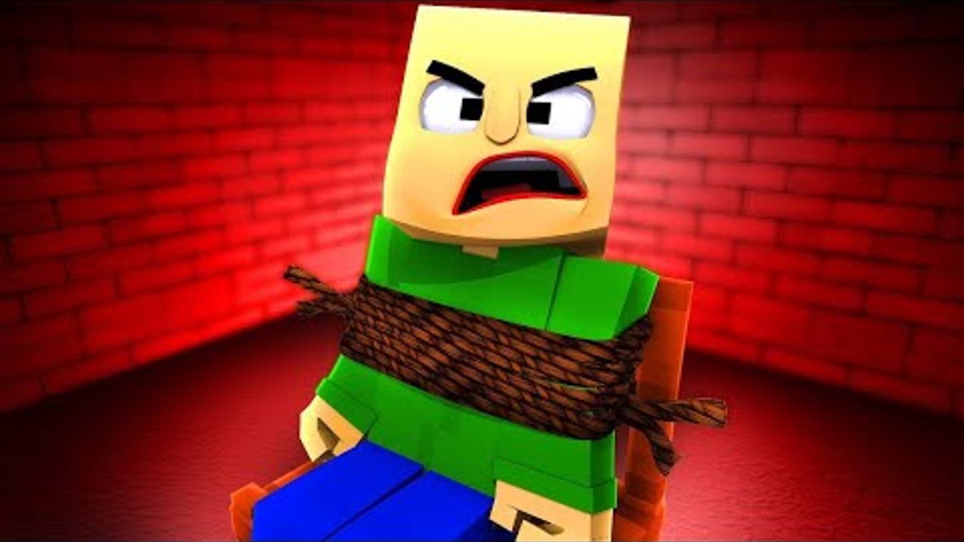 БАЛДИ ХОЧЕТ ЗАБРАТЬ СЕКРЕТНЫЙ УЧЕБНИК ! БАЛДИ В МАЙНКРАФТ [перезалив]